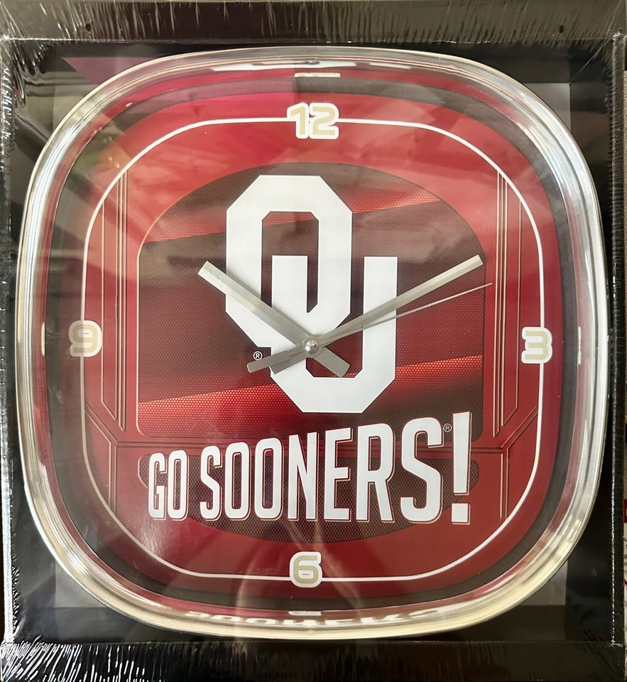 NCAA 12" Wall Clocks: Texas A&M OU OSU Texas Longhorns Ohio State ...