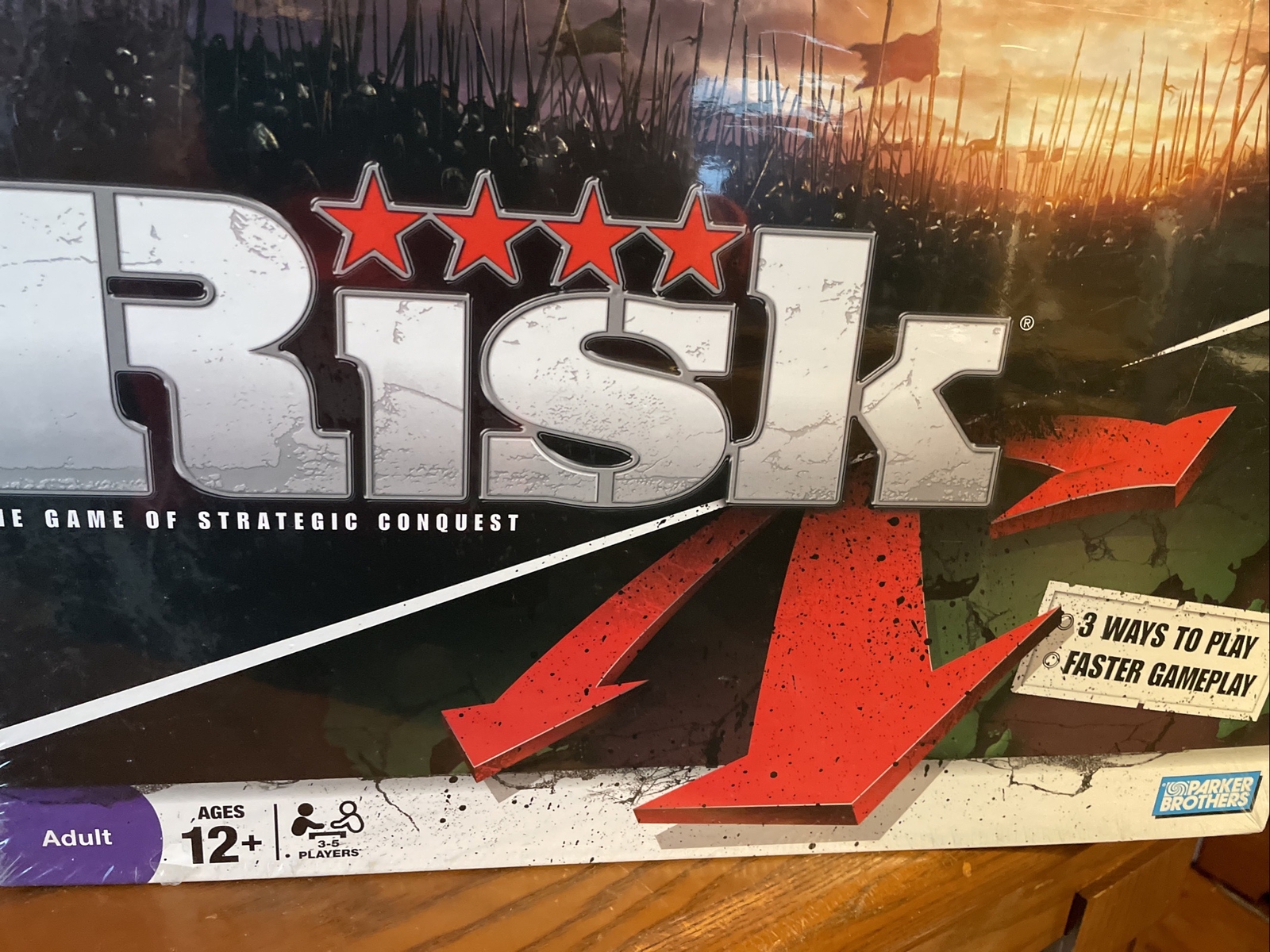 Risk The Board Game of Strategic Conquest 2008 Parker Brothers New ...