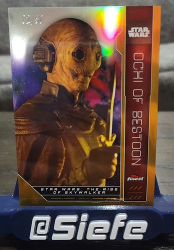 2023 Topps Finest Star Wars Ochi of Bestoon Gold Refractor/50 | eBay