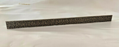 N GAUGE STONE WALL N SCALE LASER CUT AND ENGRAVED PAINTED | eBay
