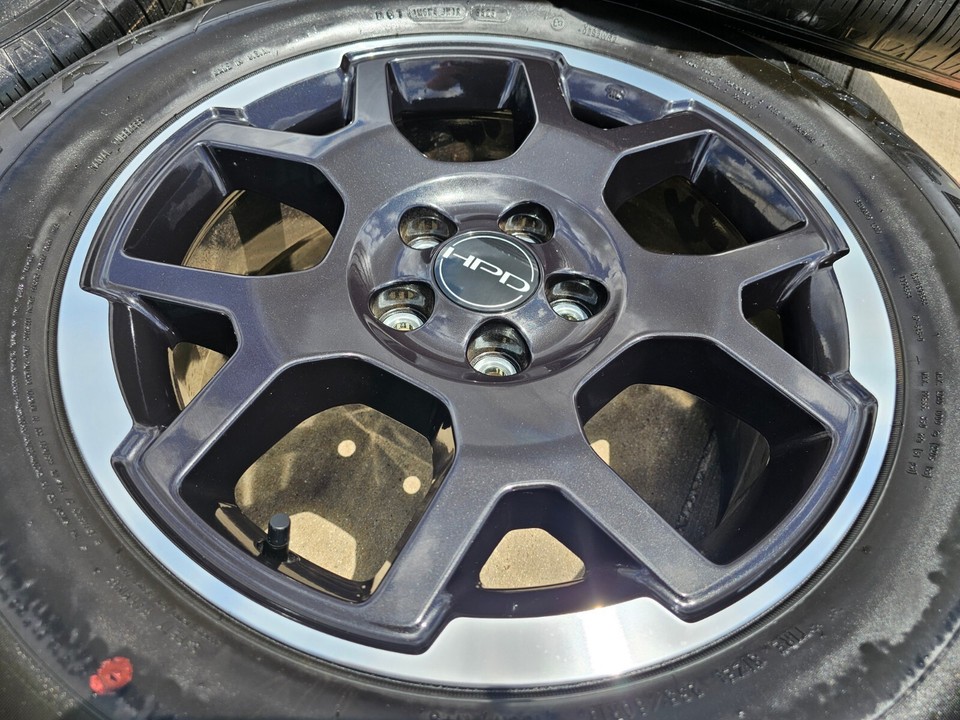18" Honda Ridgeline Pilot HPD OEM black wheels rims 18089 MDX 2024 2025 ...