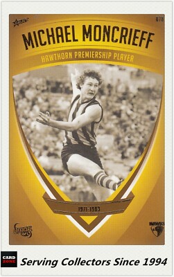 Hawthorn 50 Years Premiership Set PREMIERSHIP PLAYER CARD #78 MICHAEL ...