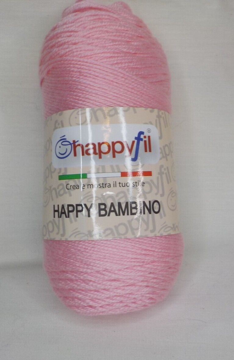 Happyfil Yarn-Happy Bambino-1 Ball Pink-sku 3756 | eBay