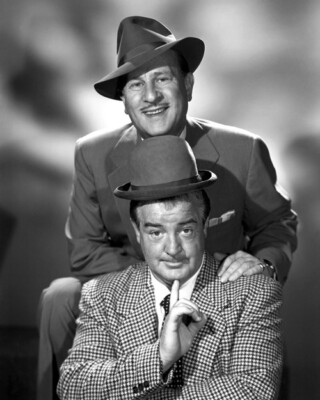 Famous Actors ABBOTT and COSTELLO Glossy 8x10 Photo Film Print Movie ...