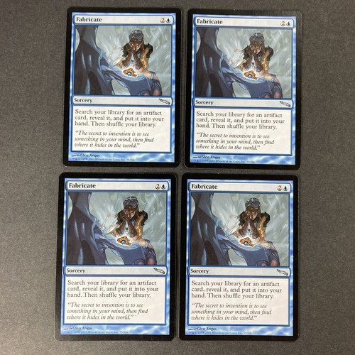 Set of X4 MTG Fabricate Mirrodin 35/306 Regular Uncommon | eBay