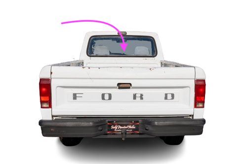 1986-1992 Ford Ranger 2 Door Super CAB Pickup Stationary Back Rear ...