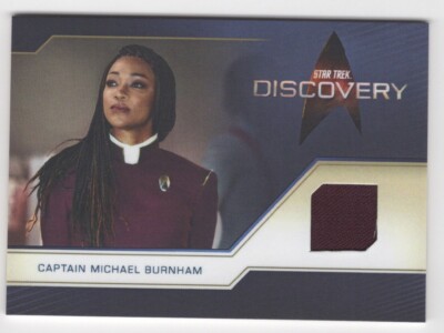 Captain Michael Burnham Star Trek Discovery Season 4 Costume Relic Card ...