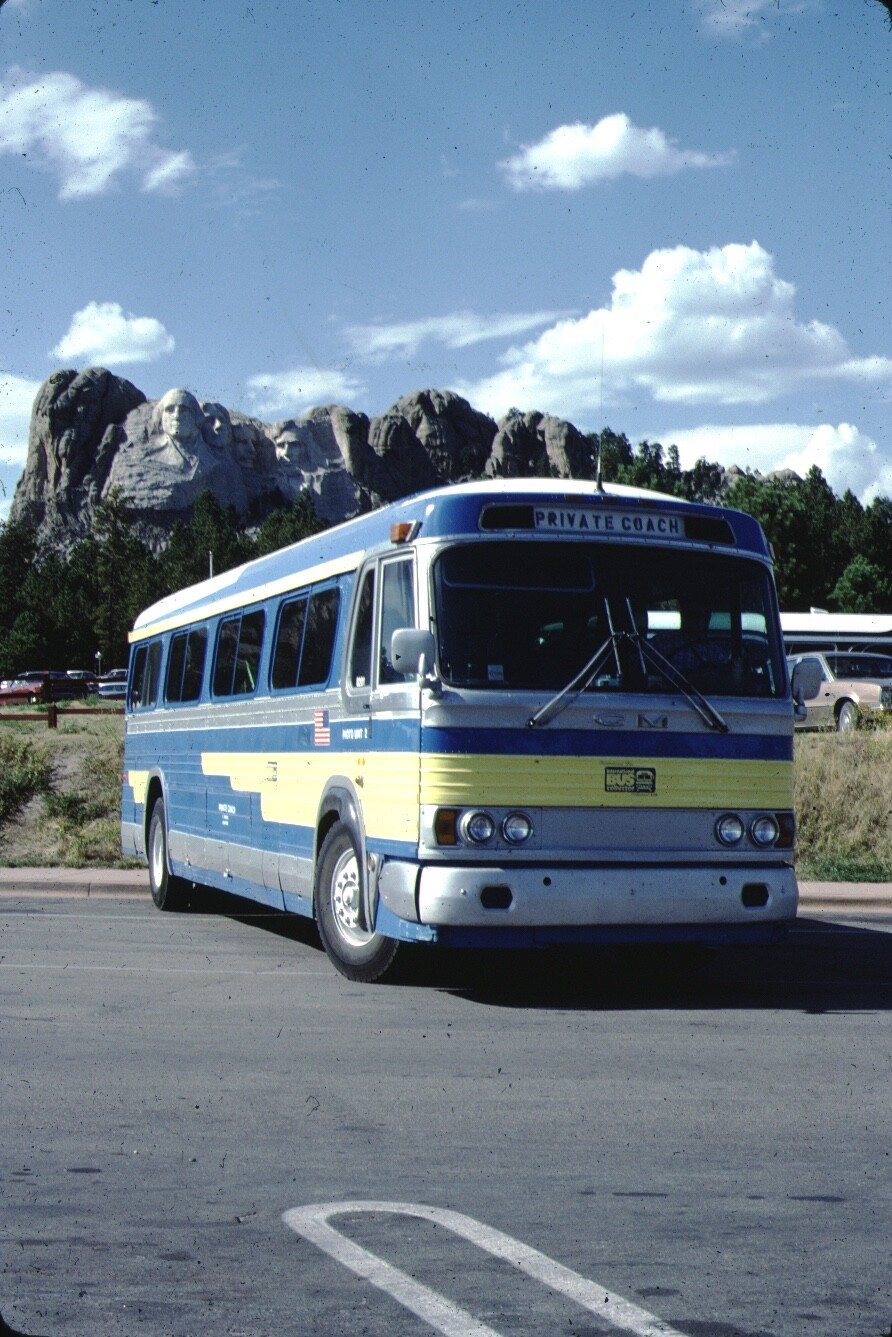 Private GM PD 4106 bus Kodachrome original Kodak slide | eBay
