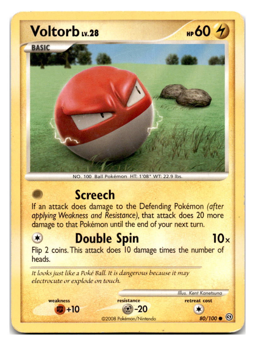Voltorb (80) #80/100 Stormfront Pokemon tcg | eBay