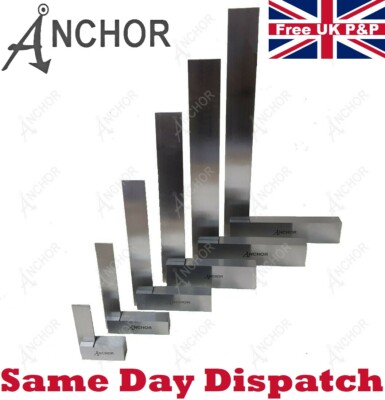 Engineers Square Various Sizes Precision Measuring Square Anchor HIGH ...