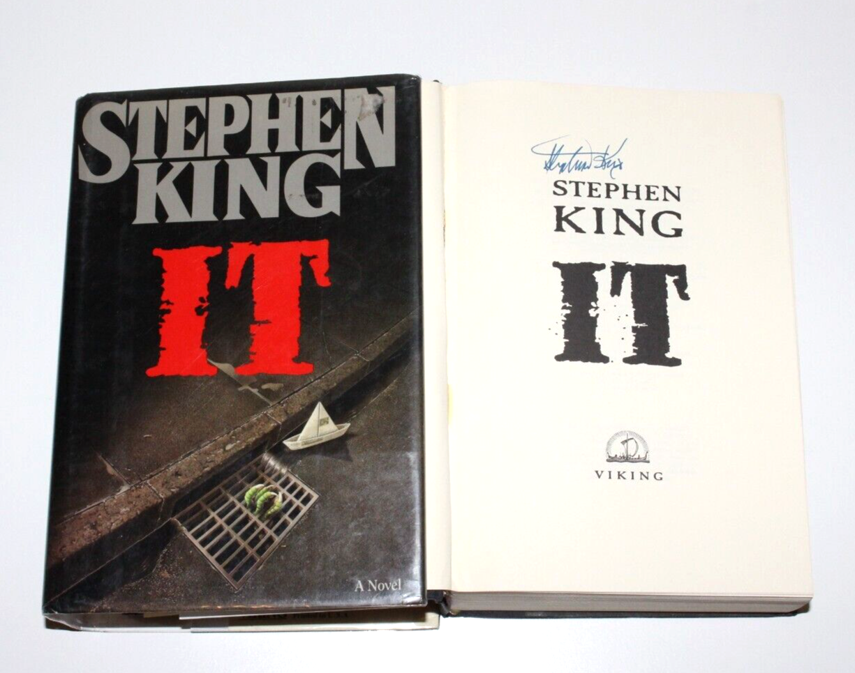 Stephen King Autographed Memorabilia | Signed Photo, Jersey ...