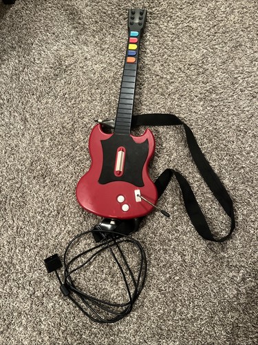 Guitar Hero Gibson Red Octane SG Wired Controller Playstation 2 PS2 ...