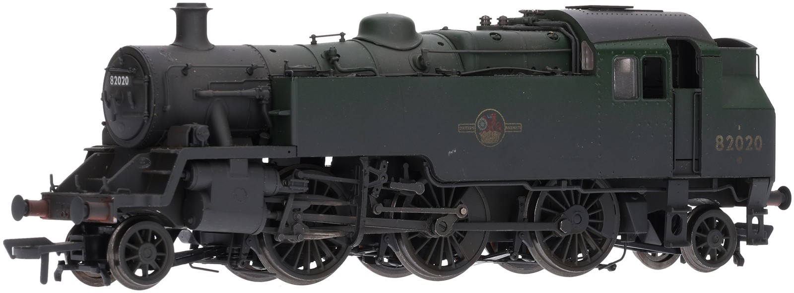 31-980 Bachmann OO Gauge BR Standard Class 3MT Tank Weathered (Pre ...