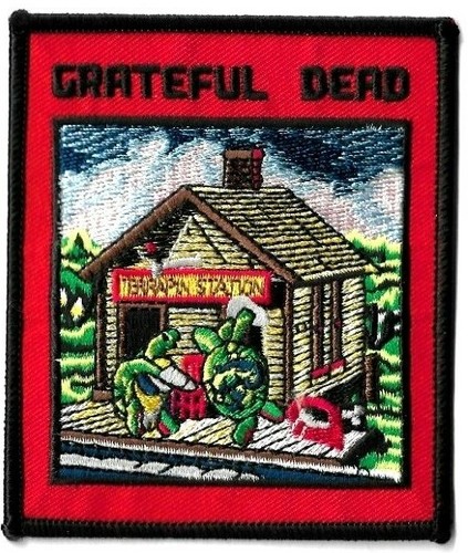 The Grateful Dead - Terrapin Station Turtle Embroidered Iron or Sew On ...
