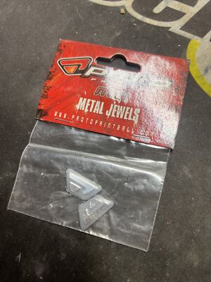 NEW 2 PROTO LOGO BODY JEWEL STICKER FOR PROTO PM6 MATRIX M6 Gray COLOR ...