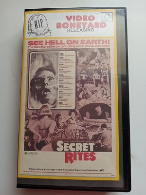 Secret Rites 1971 vhs Witches / Occult | eBay