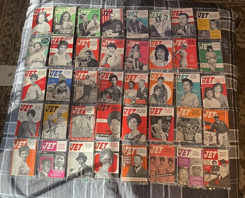 Vintage JET Magazine Lot of 40 1960s Magazines | eBay