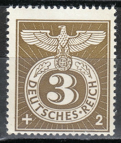 Germany 1943 MNH Mi 830 Sc B217 Nazi Emblem , Nazi War Eagle ** | eBay