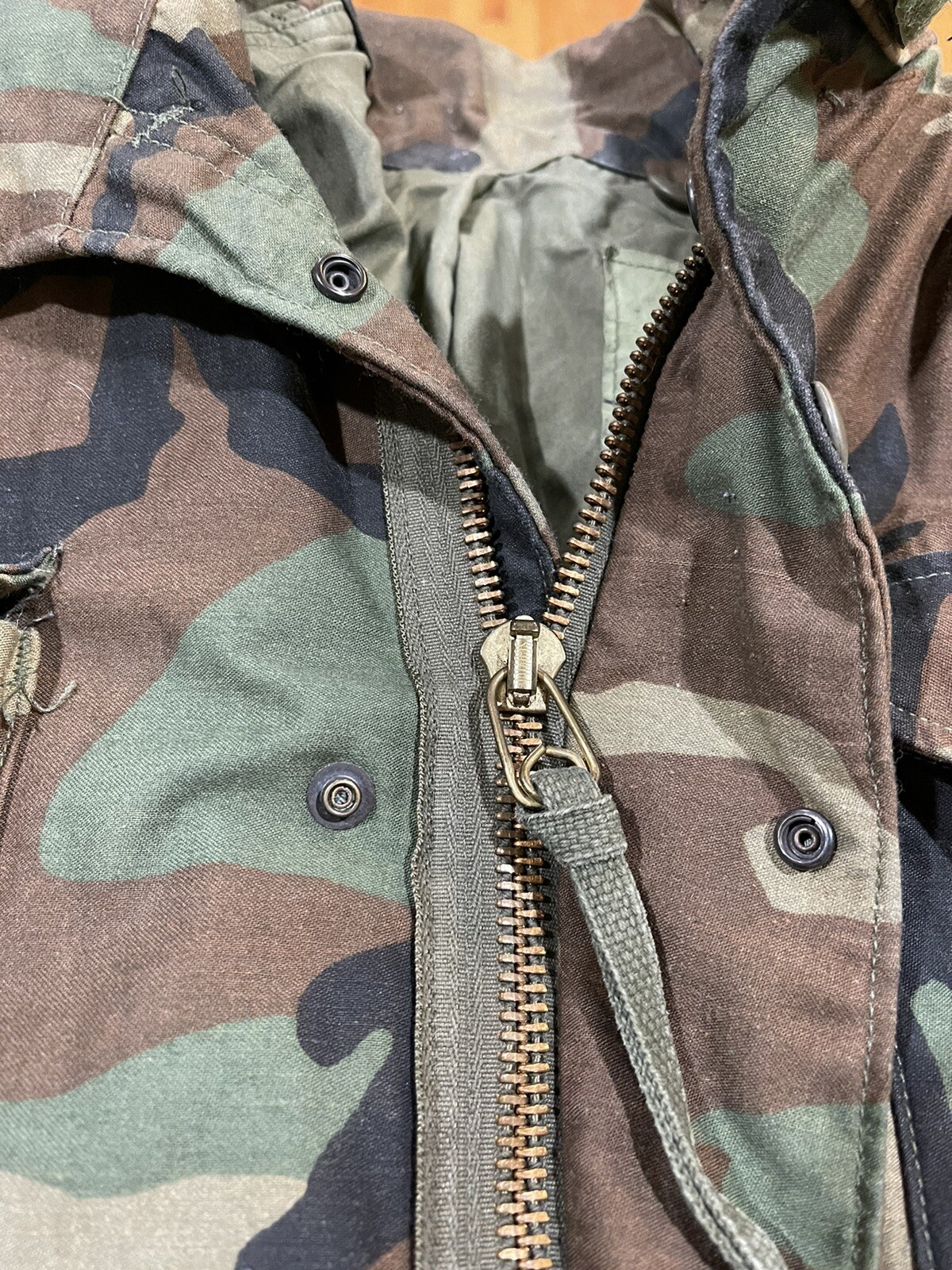 US Army Cold Weather Parka Camouflage Camo Jacket Coa… - Gem