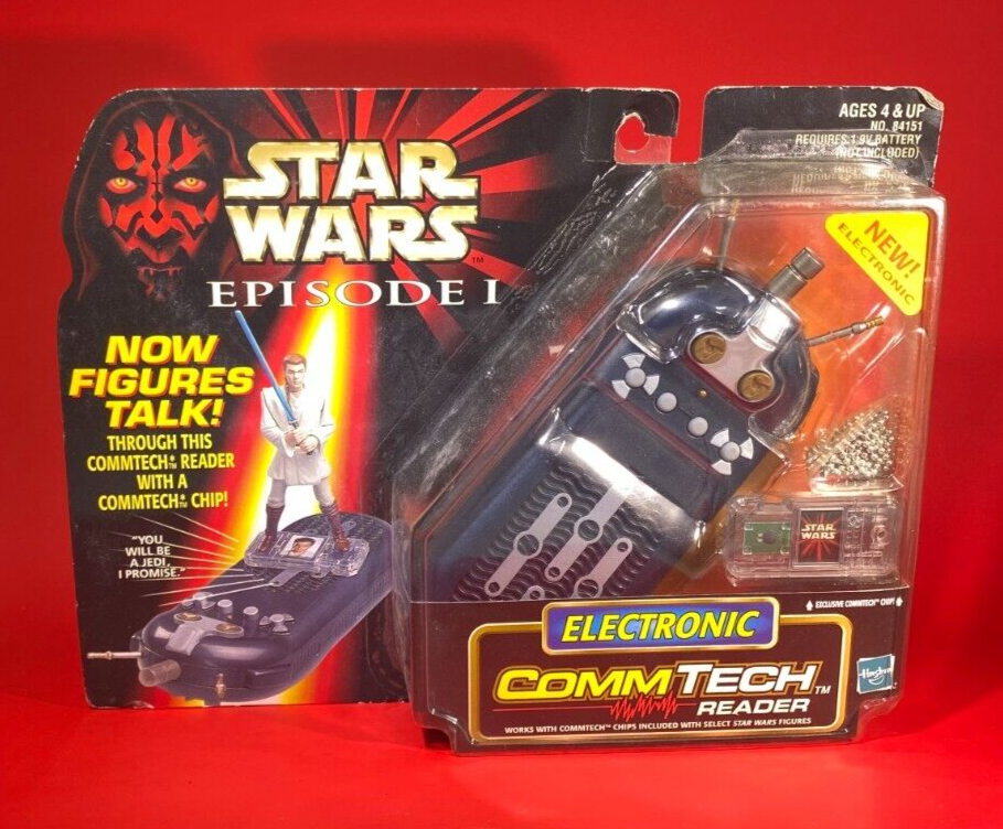 Star Wars Episode 1 Electronic COMMTECH READER Device 1999 TPM New ...
