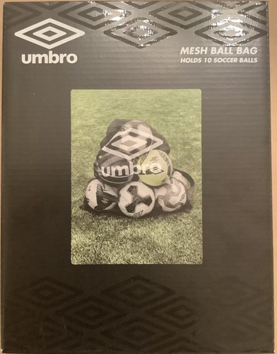 Umbro Mesh Drawstring Ball Bag Soccer/Football/Volleyball/Basketball ...