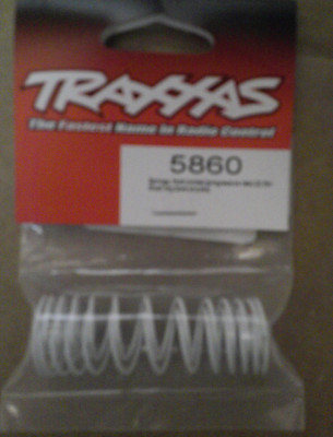 TRAXXAS 5860 SPRINGS FRONT (WHITE) PROGRESSIVE RATE (2) FOR SLASH BIG ...