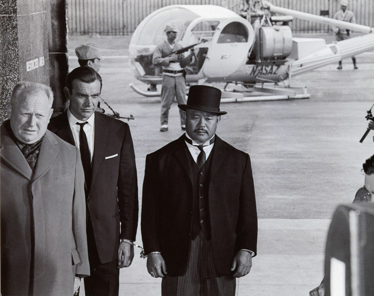 Gert Frobe Sean Connery, Gert Frobe And Harold T Sakata, 1964 Poster