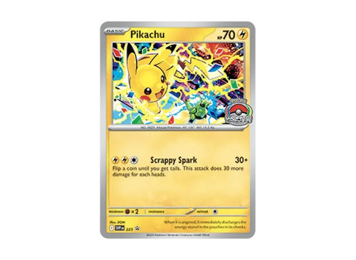 Pokemon 2025 World Championship Pikachu Black Star Promo SVP 225 | eBay