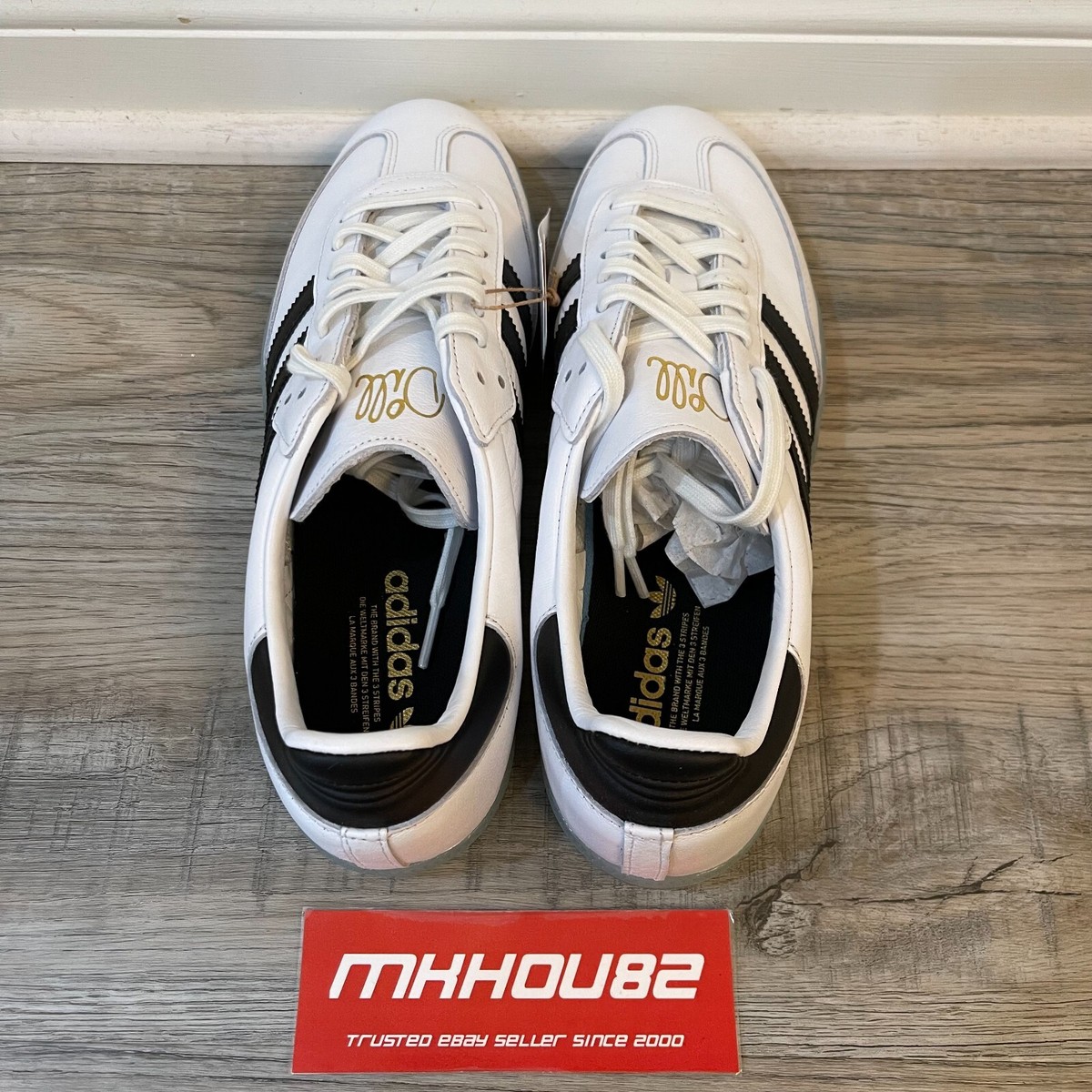 New adidas Samba x Jason Dill F*cking Awesome Shoes White New adidas Samba x Jason Dill F*cking Awesome Shoes White
