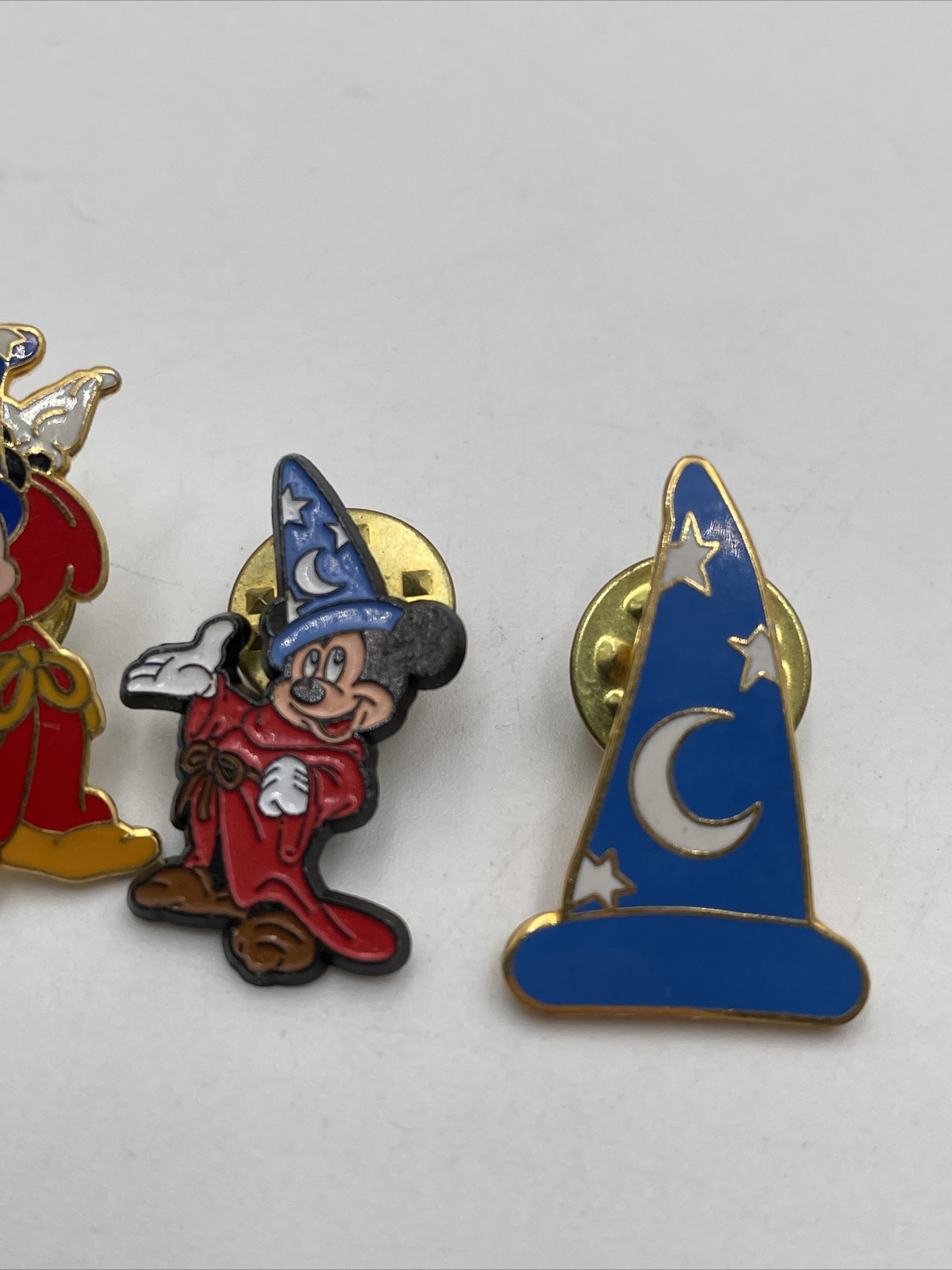 Disney Fantasia Mickey Sorcerer Pin Set of 3 | eBay