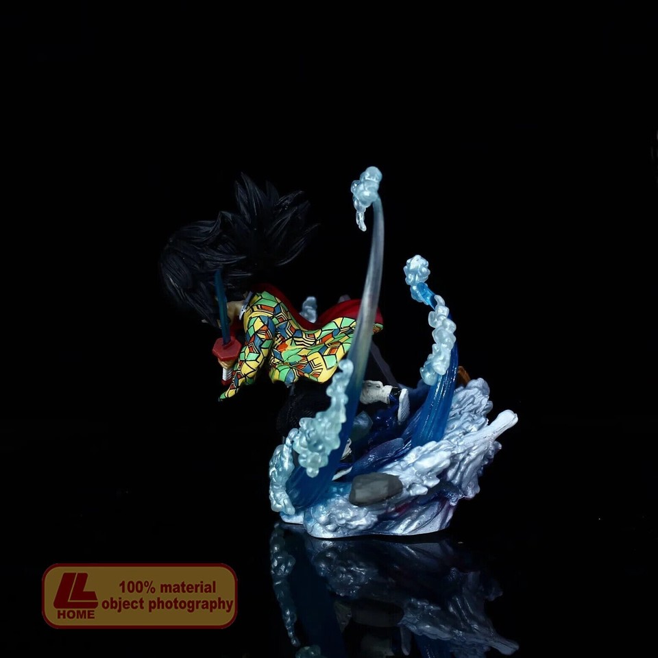 Anime DS Kimetsu no Yaiba Tomioka Giyuu fighting Action Figure Statue ...