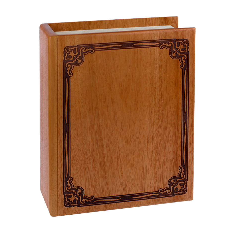 Wood Adult Cremation Urns - Mahogany Book Urn | eBay