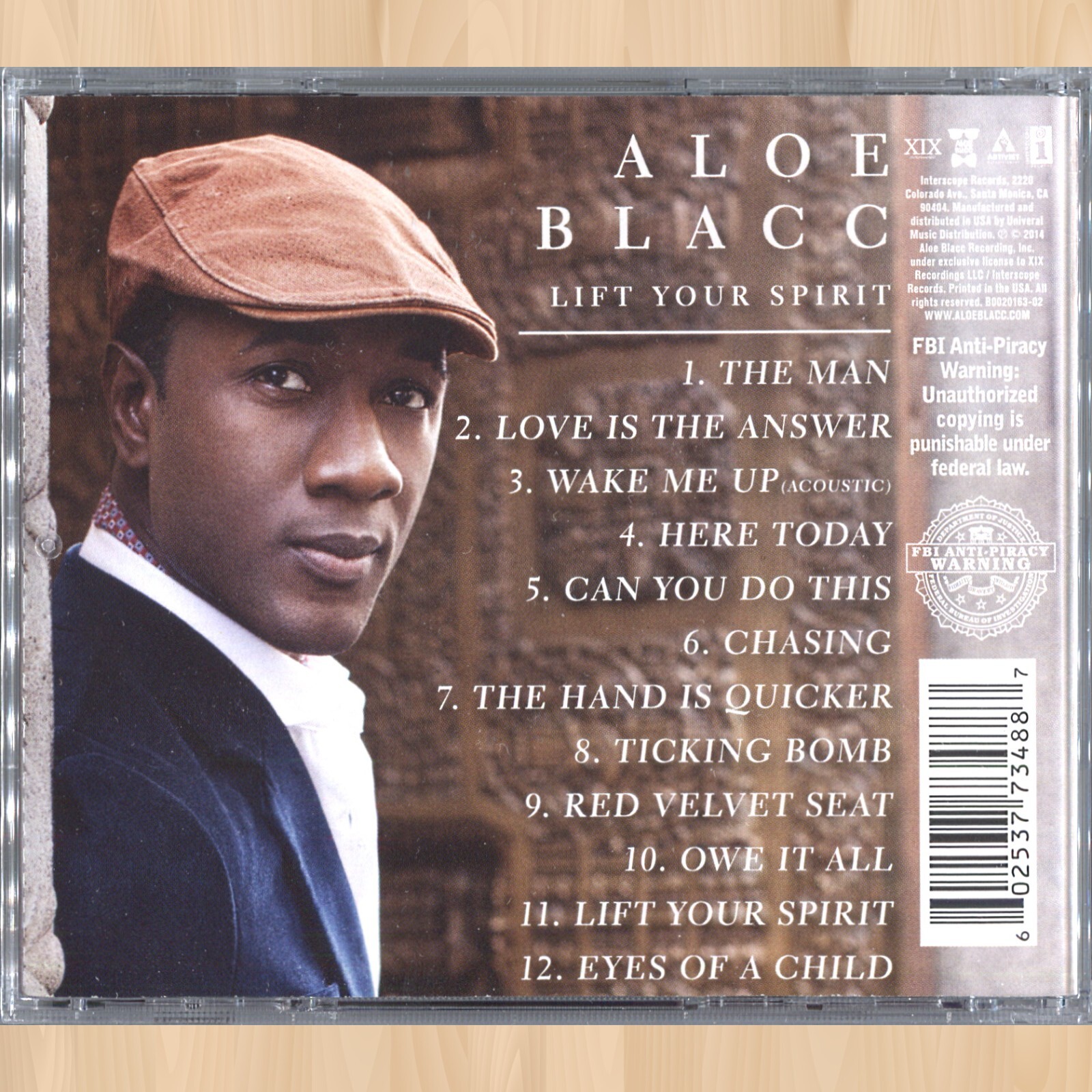 The Man Album Cover Aloe Blacc
