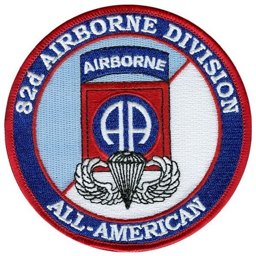 ARMY 82D AIRBORNE DIVISION ALL AMERICAN 4" ABN EMBROIDERED PATCH | eBay
