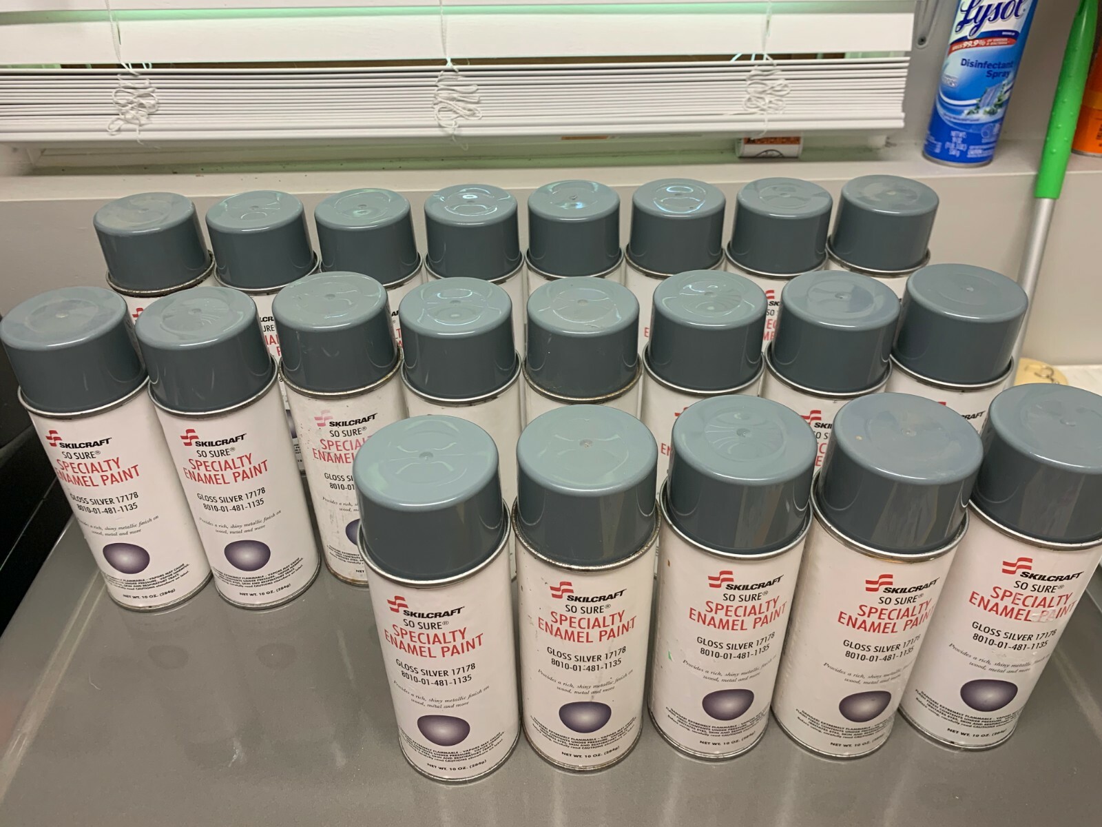 21 total SKILCRAFT so sure specialty enamel paint spray cans gloss ...