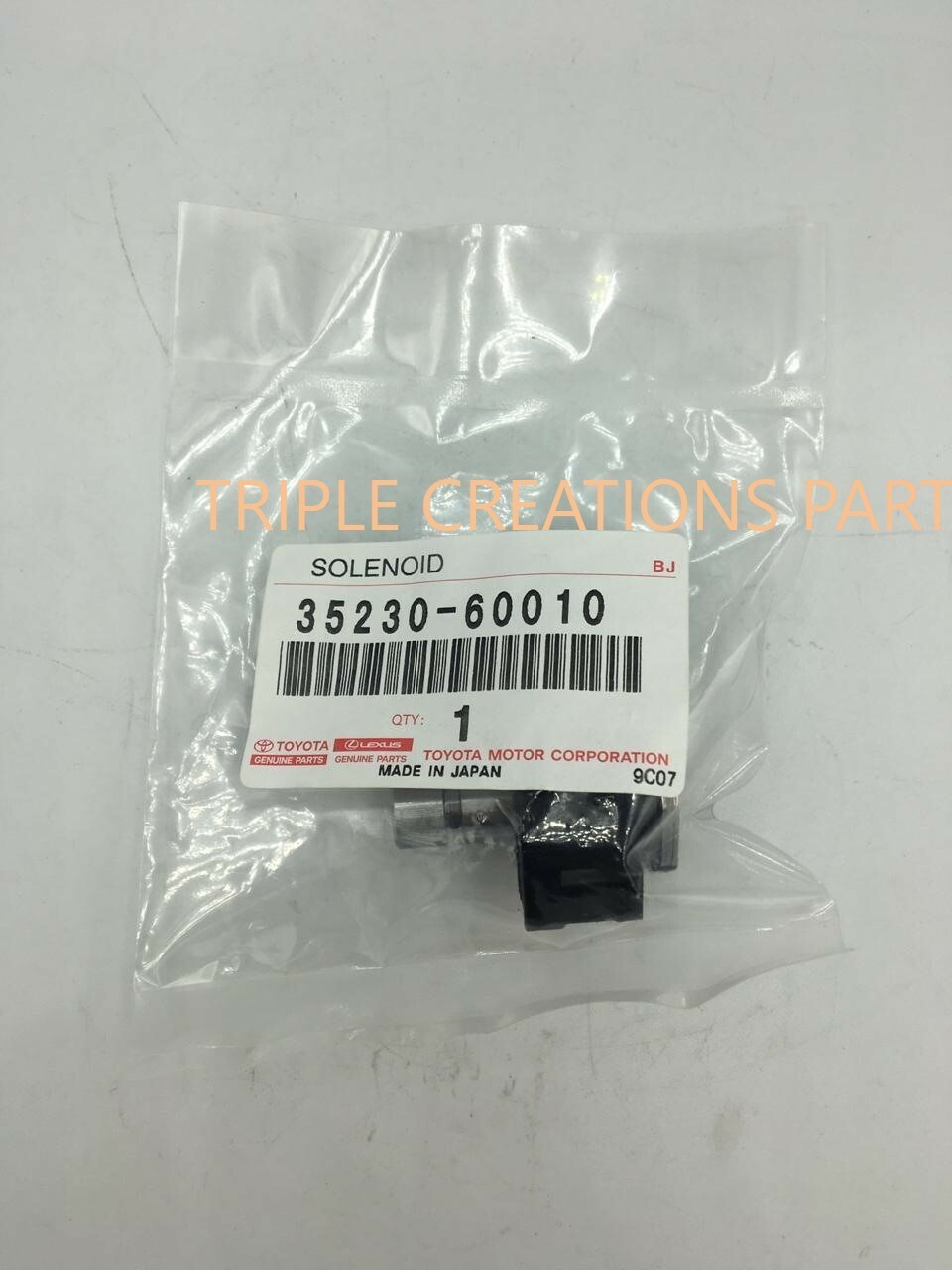 35230-60010 Genuine Toyota Solenoid Assy Transmission 3Way 3523060010 ...