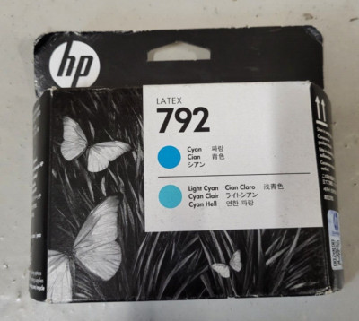 Druckkopf HP 792 Cyan Light Cyan CN703A Neu OVP DesignJet L26500 MHD ...