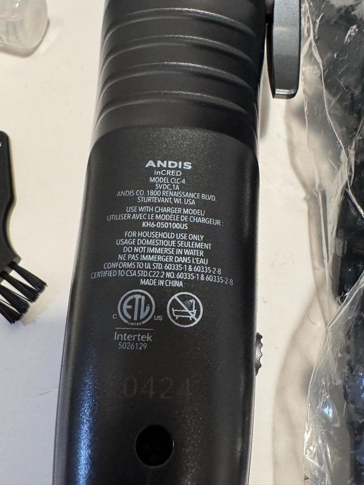 Andis inCRED CLIPPER Home Kit CLC-4 With Soft Carry Case | eBay