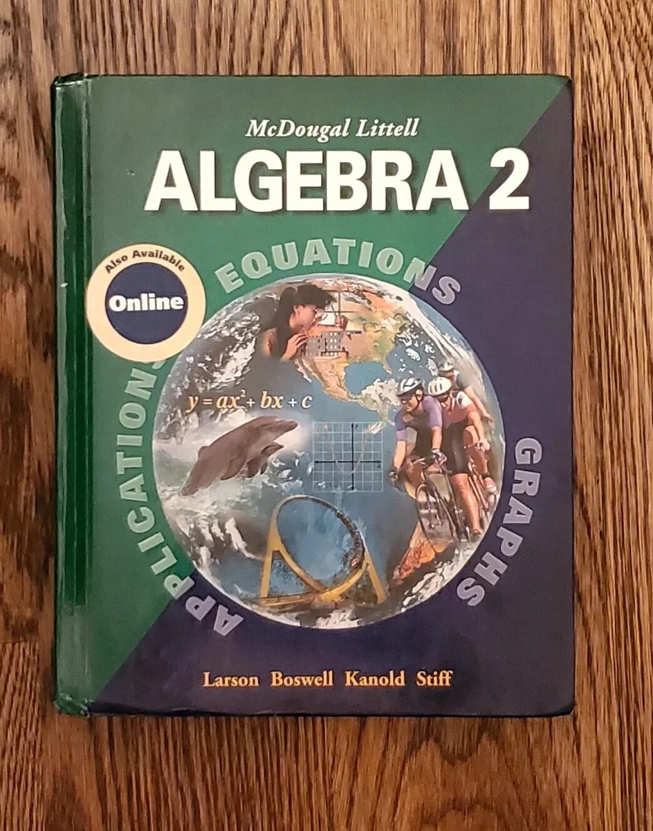 Algebra 2 Textbook Mcdougal Littell