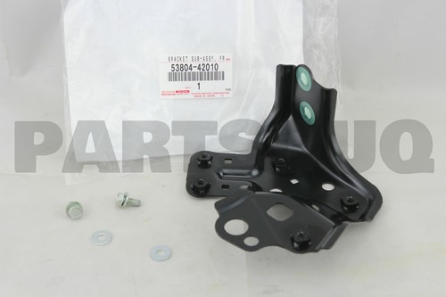 5380442010 Genuine Toyota BRACE, FRONT FENDER TO APRON, LH 53804-42010 ...