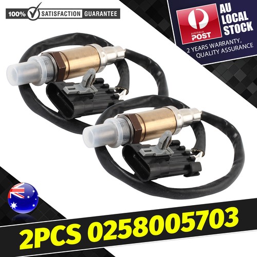 2x NEW MODIGT OXYGEN SENSORS For Holden Frontera UT X22SE 6VD1 Engine 2 ...