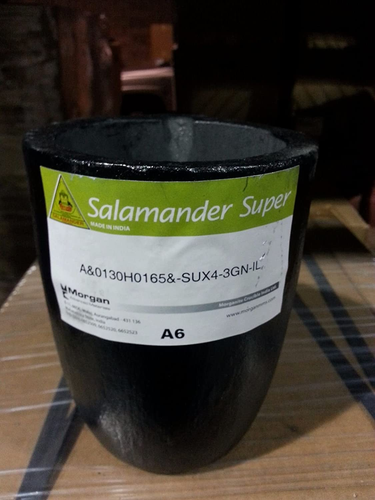 A-6 Super Clay Graphite Original Melting Crucible for Brass Gold Silver ...