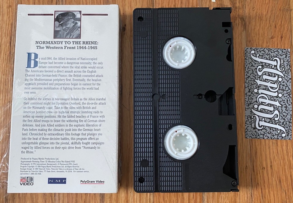 VTG THE CENTURY OF WARFARE NORMANDY RHINE WESTERN FRONT VHS VIDEO TAPE ...