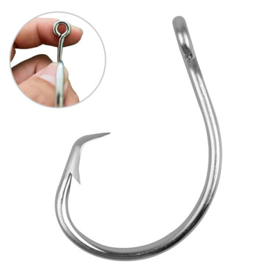 20/50 Fishing Tuna Circle Hooks 39950SS Stainless Steel Saltwater Hook ...