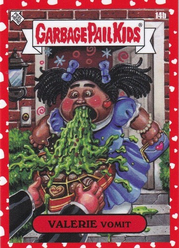 2025 GARBAGE PAIL KIDS - GPK VALENTINE'S DAY - RED HEART - 14b VALERIE ...