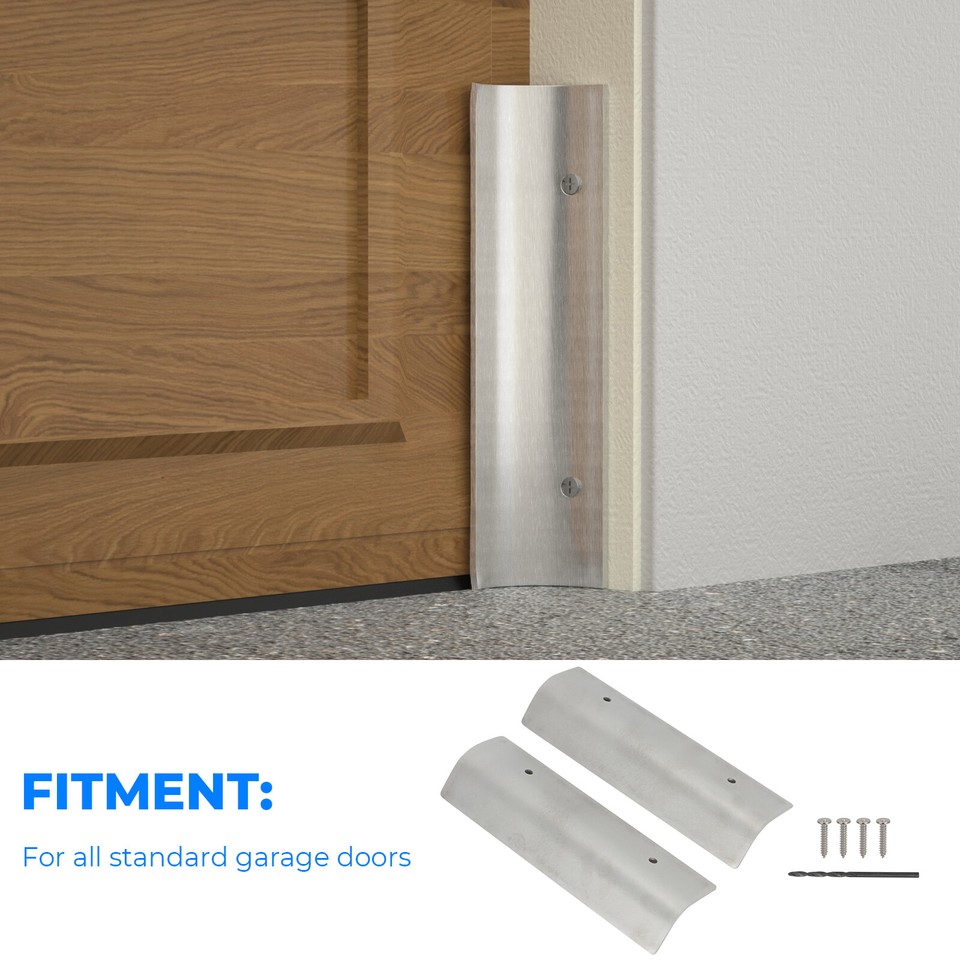 For Garage Door Corners Seals Rodent Snake Barrier, Aluminum Guard ...