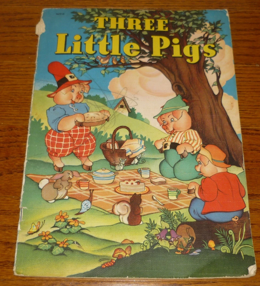 Three Little Pigs Book Cover