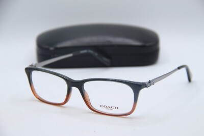 NEW COACH HC 6110 5475 BLACK BROWN FADE AUTHENTIC FRAMES EYEGLASSES 52 ...