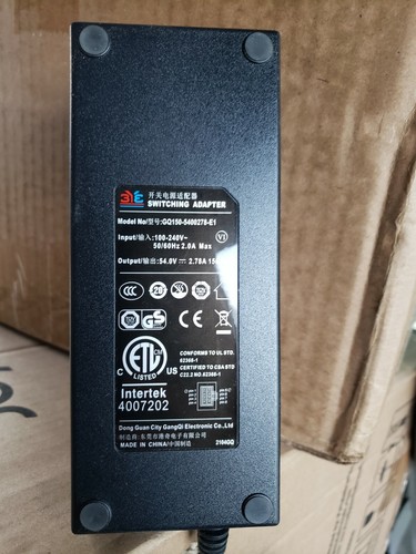 SWITCHING ADAPTER GD150=5400278-E1 54V---2.78A 8 PIN CONNECT | eBay