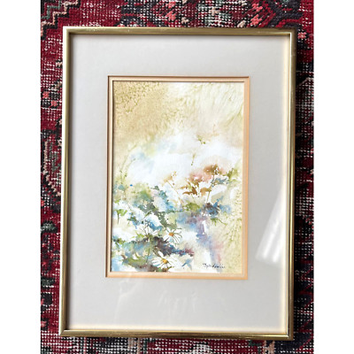 Vintage Floral Watercolor Painting | Framed | Phyllis Koehler | eBay